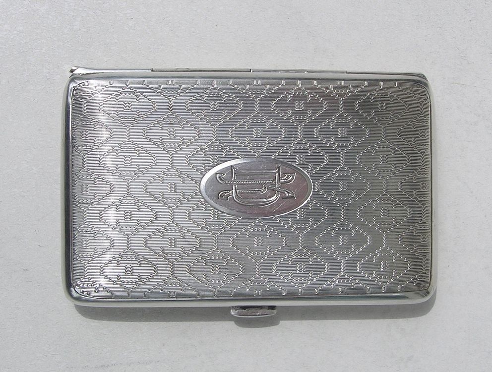 ANTIKES ZIGARETTENETUI 800 SILBER | Kaufen auf Ricardo