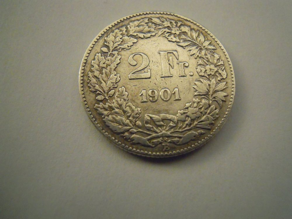 2 Fr. 1901 Erhaltung gemäss Bilder | Kaufen auf Ricardo