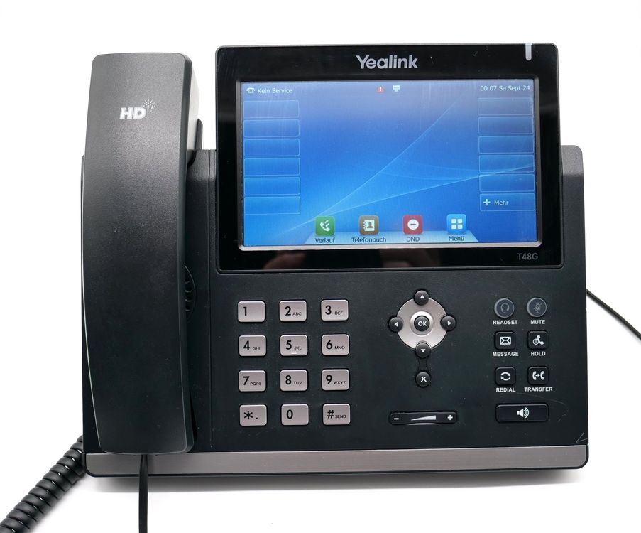 Yealink SIP-T48G IP-Telefon, LAN, SIP Telefonie, 16 user (Gebraucht) in Wäldi für CHF 79 – mit ...
