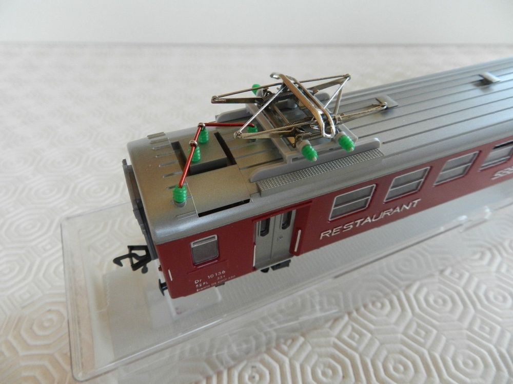 H0 Fleischmann Speisewagen EW1 SBB rot | Kaufen auf Ricardo