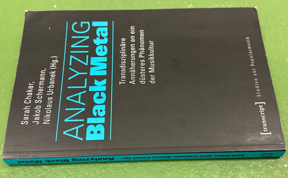 Analyzing Black Metal – Transdisziplinäre Annäherungen... (Gebraucht ...