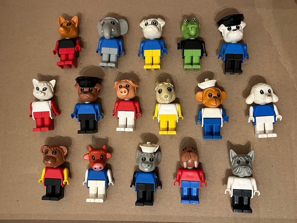 Lego Fabuland Figuren Tiere (Gebraucht) in Ostermundigen für CHF 28 – mit Lieferung auf Ricardo ...