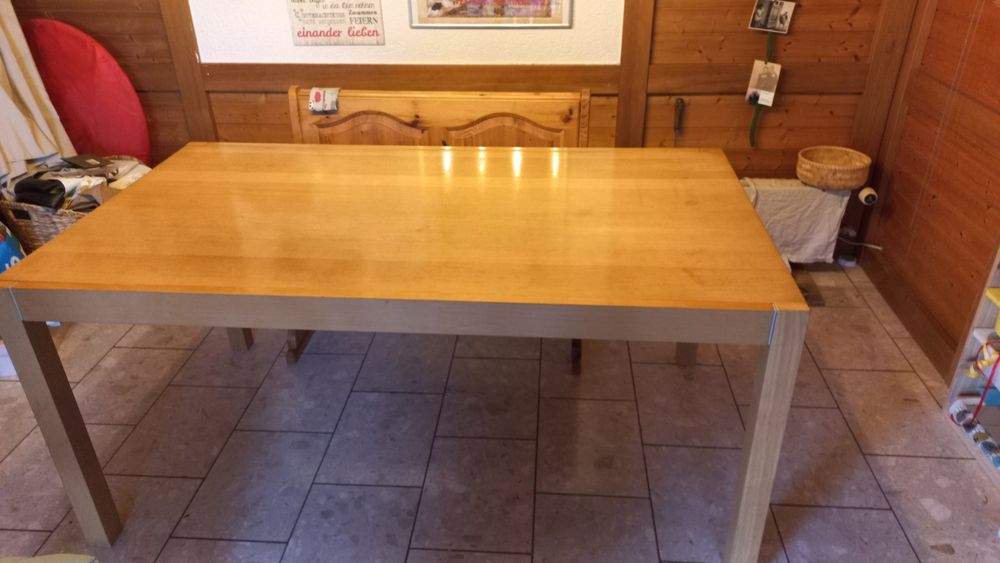 Esstisch ausziehbar 160/260cm lang und 90cm breit (Gebraucht) in ...