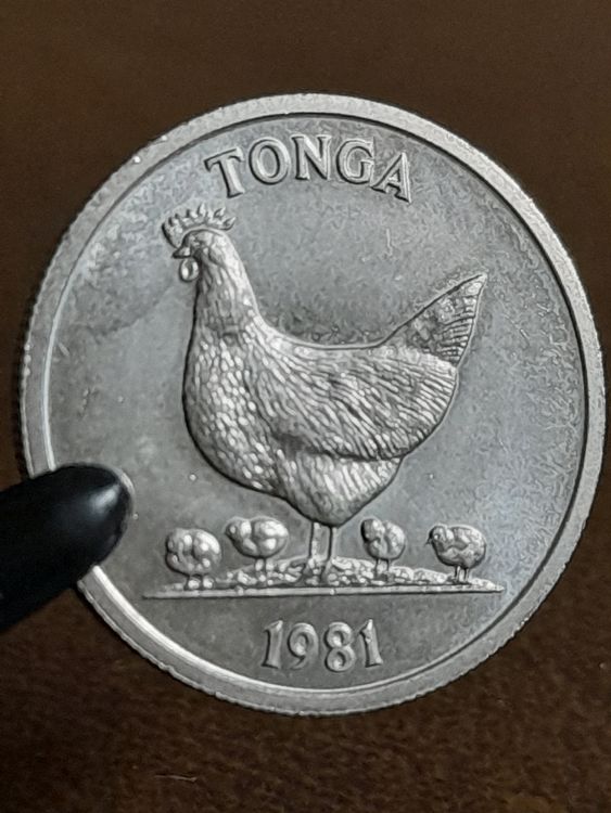 5 Seniti 1981 Fao Königreich Tonga Taufaʻahau Tupou IV. (Gebraucht) in ...