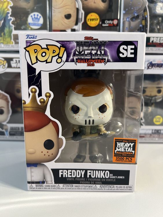 Funko POP! Freddy Funko as Casey Jones Edition Limitée 3500 (Neu und ...