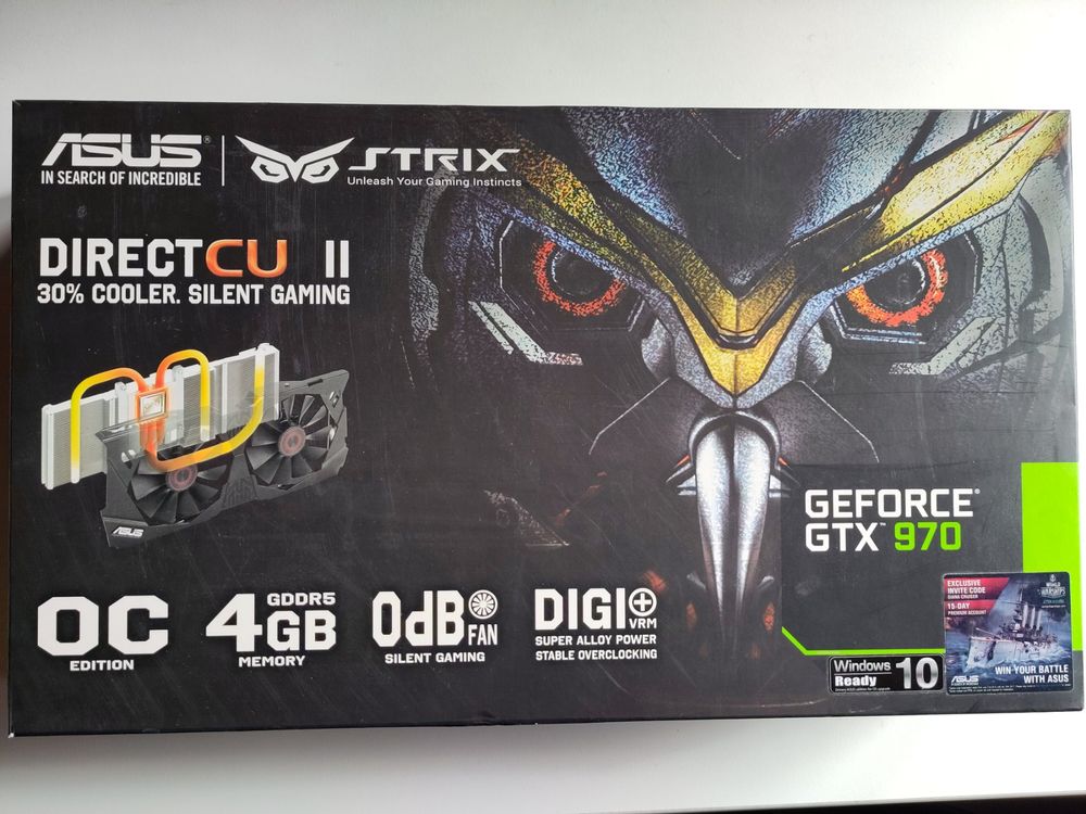 ASUS STRIX GTX 970 4GB Grafikkarte OC Edition (Gebraucht) in Liestal ...