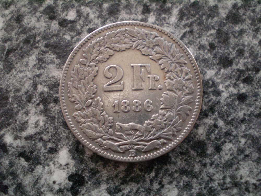 2 Fr.1886 !!! ab 1.- !!! (Gebraucht) in Dierikon für CHF 6 – mit Lieferung auf Ricardo kaufen