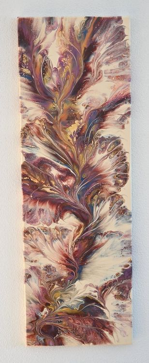 Pouring Bild "Autumn breathe" 90x30 cm, Petra`s Art | Kaufen auf Ricardo