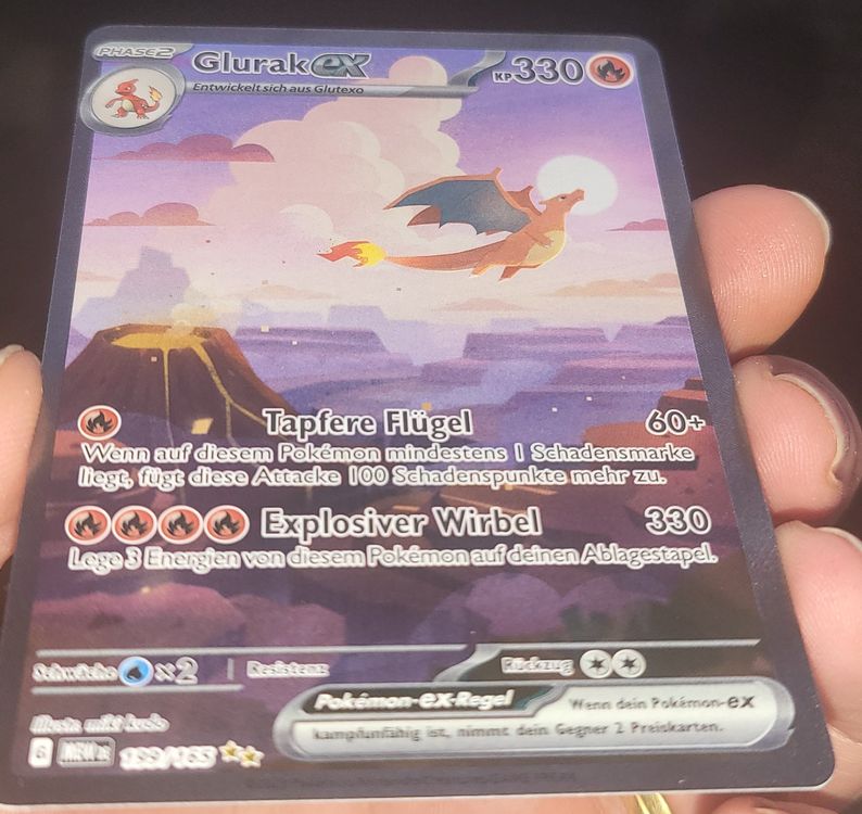 Glurak ex / Charizard ex 151 DE | Kaufen auf Ricardo