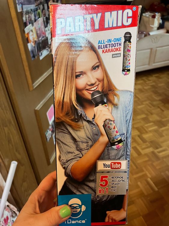 Micro karaoke party mic (D'occasion) à Porrentruy pour CHF 5 – avec ...