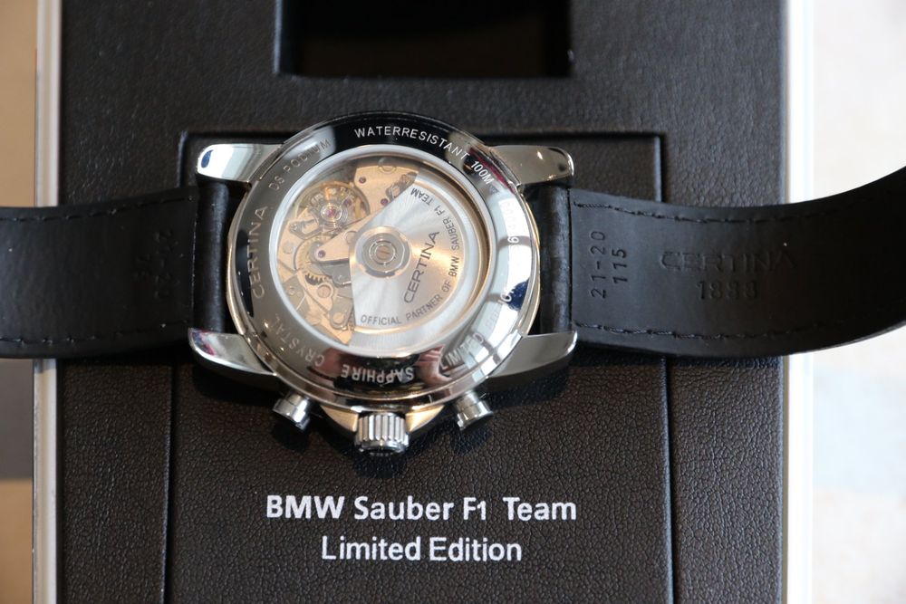 Certina Podium BMW Sauber F1 Team Limited Edition (Neu (gemäss ...