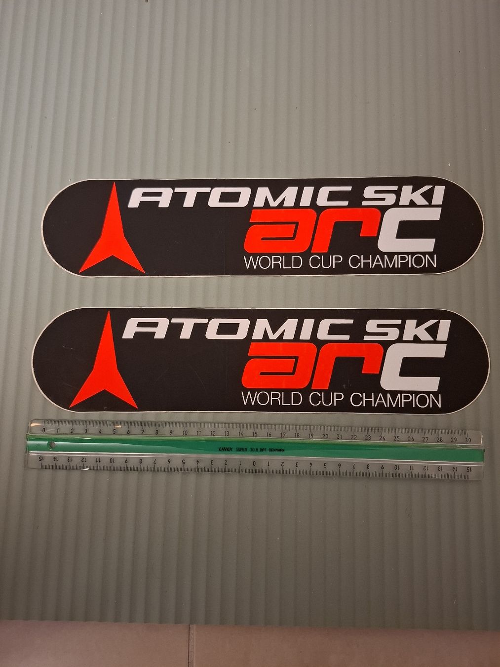 Atomic Ski ARC World Cup Champion Aufkleber, 2 Stück (Neu (gemäss ...