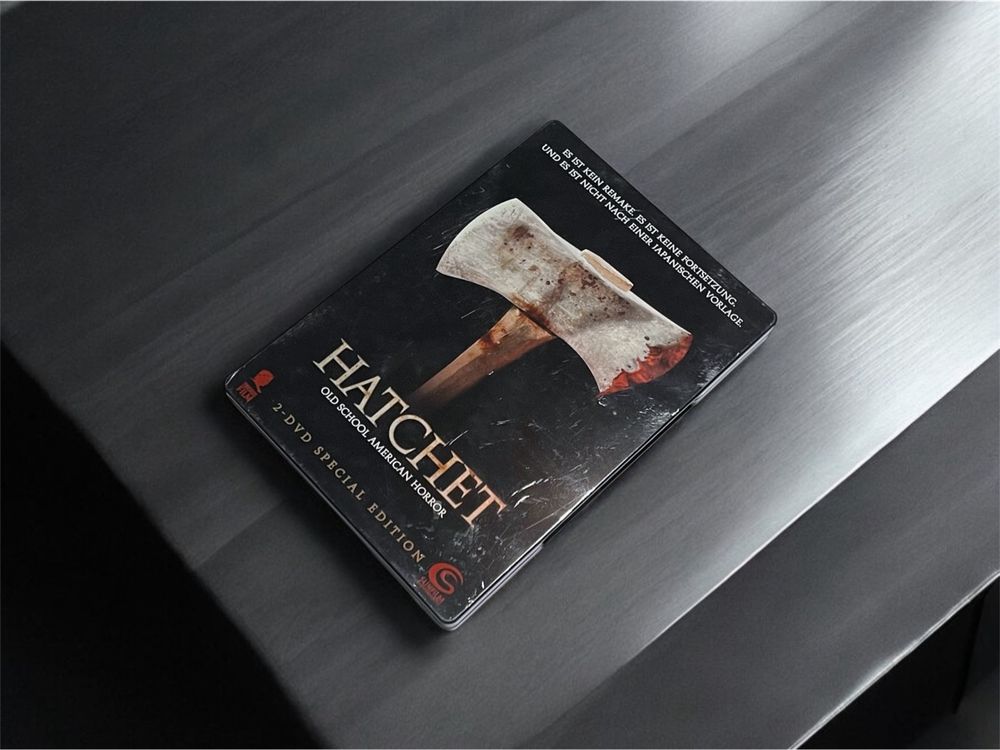 HATCHET - 2 Disc Special Edition Steelbook DVD PAL (Gebraucht) in ...