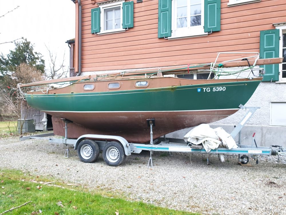 altes Segelschiff Gusto Sailmaster 22 (Defekt) in Egnach für CHF 52 ...