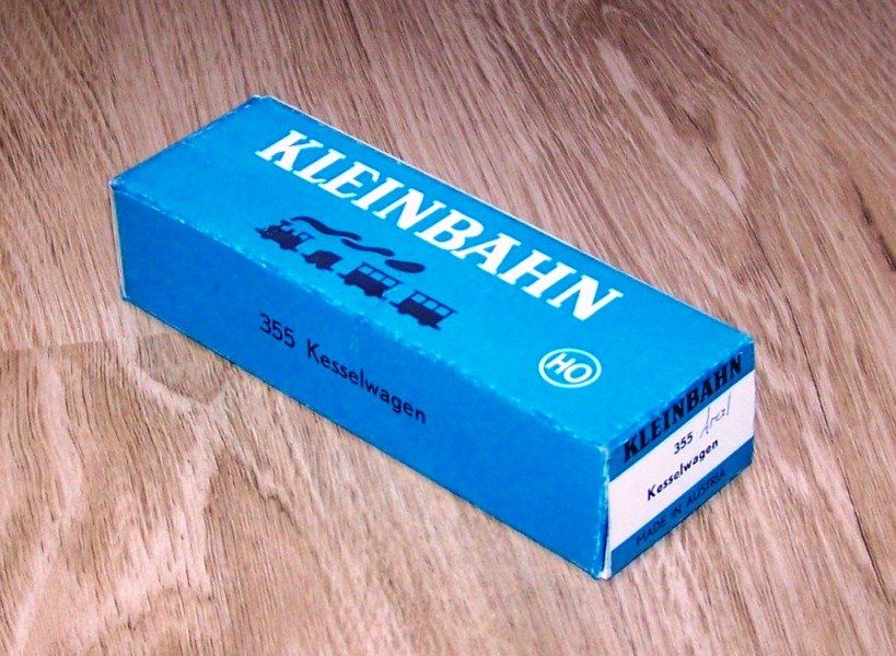 Kleinbahn H0 355 A: Kesselwagen ARAL 4-achsig, modernes Logo | Kaufen ...