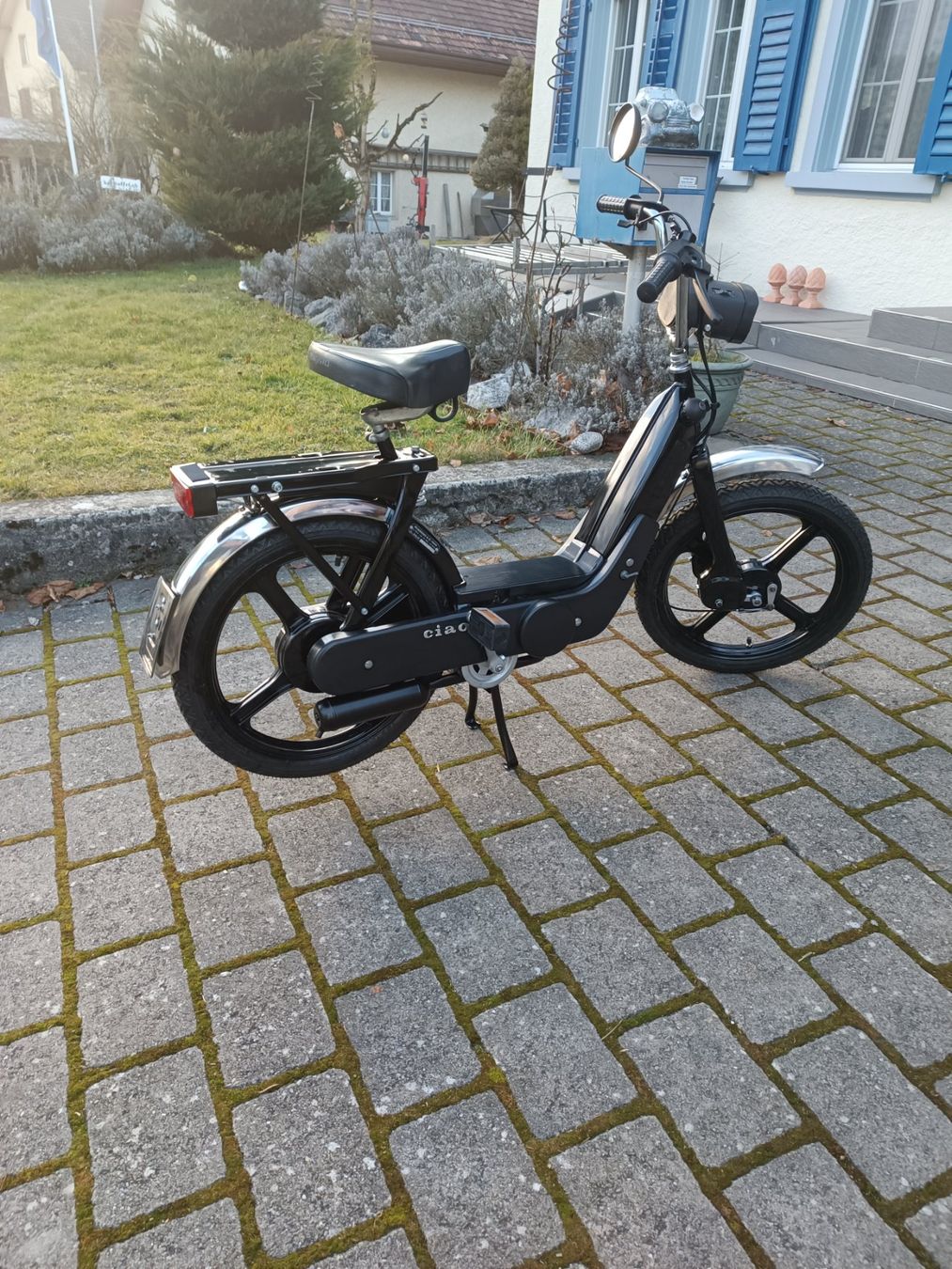 Mofa Piaggio Ciao Last Edition Schwarz Neuaufbau (Gebraucht) in ...