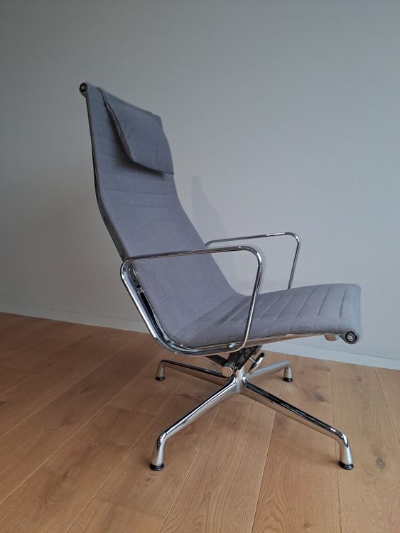 Aluminium Chair EA 124, grau | Kaufen auf Ricardo