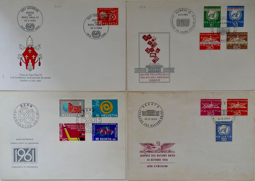 Lot FDC PP / PJ 1959-61 Ballonpost / Raketenpost / CEPT (Gebraucht) in ...