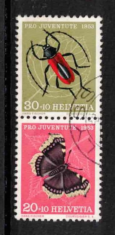 1953 aus PJ-Kehrdruckbogen Z41 ʘ, Kat.80.- (Neu (gemäss Beschreibung)) in Nuglar für CHF 5 – mit ...