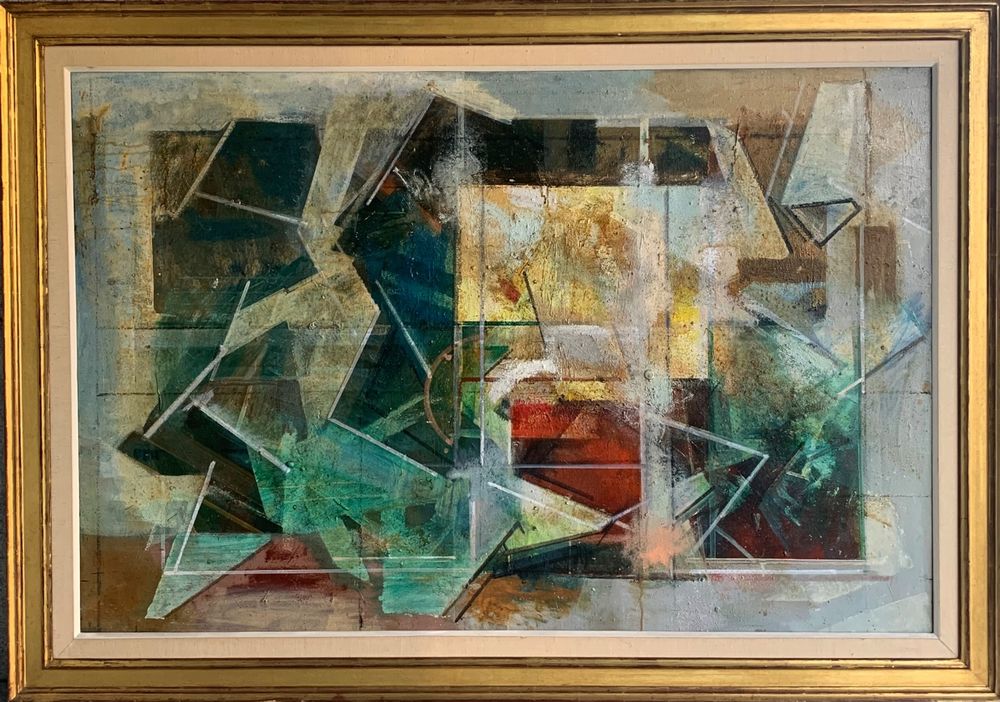 Hans Rudolf Schiess (1904-1978) grosses Gemälde (D'occasion) à Root ...