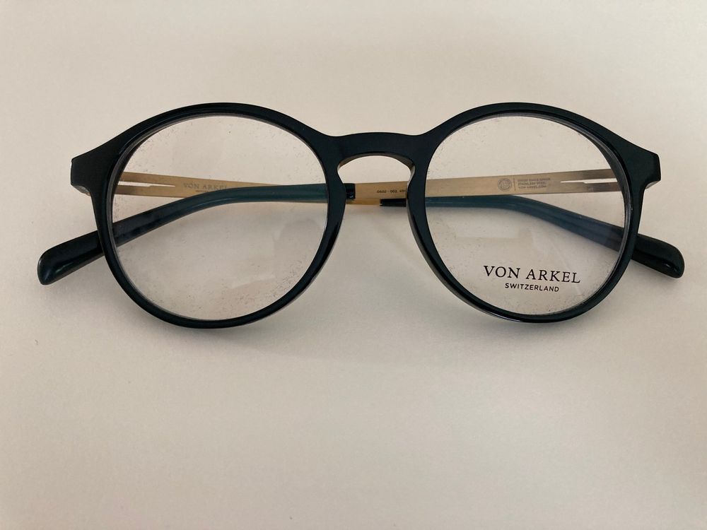 Brille mit Fensterglas 'Von Arkel Switzerland' (Neu (gemäss ...