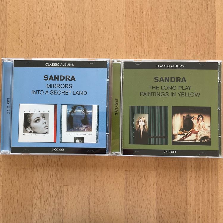 4 CDs von Sandra im günstigen Set | Kaufen auf Ricardo
