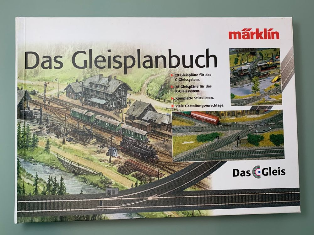 Märklin Gleisplanbuch C-Gleis, 160 Seiten / 50 Gleispläne (Neu (gemäss ...