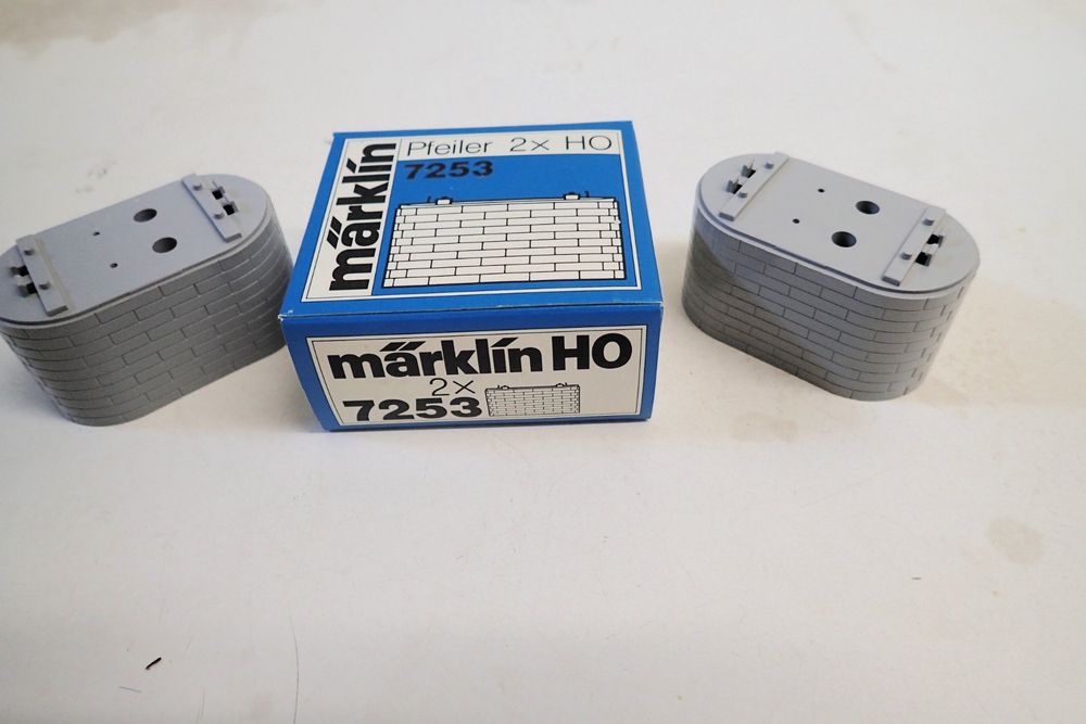 Märklin H0 - 3 x Art. 7253 = 6 Pfeiler für Brücken | Kaufen auf Ricardo