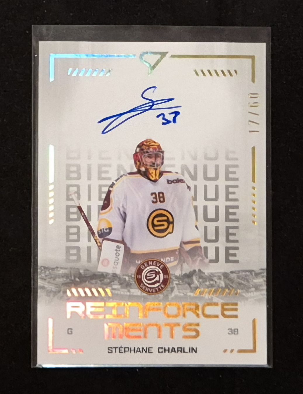 signed Reinforcements - Stéphan Charlin Genève-Servette17/60 (Neu ...