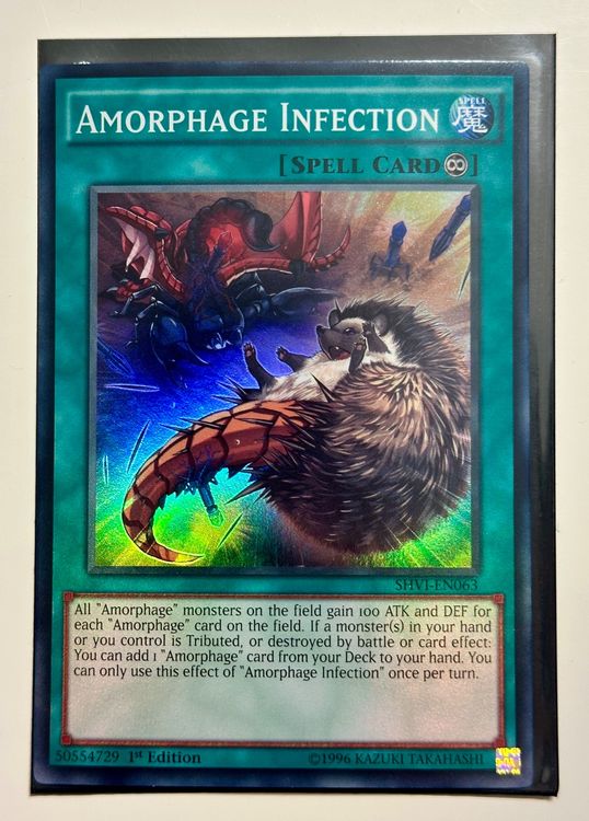 Yu-Gi-Oh! / Amorphage Infection / Super Rare / SHVI-EN063 (Neu und ...