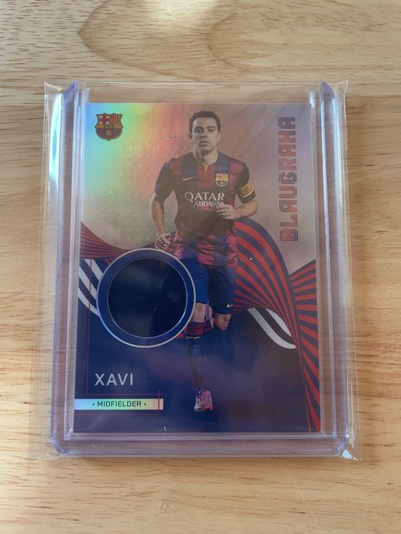 Topps Xavi Patch aus Barcelona Team Set (Neu und originalverpackt) in ...