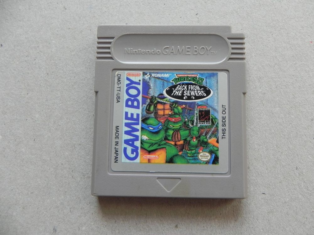 Nintendo Gameboy Game Boy Spiel Turtles II Back from Sewers | Kaufen ...