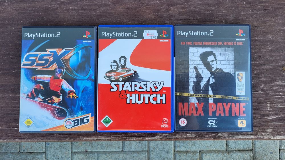 3 PS2 Spiele: SSX, Starsky & Hutch, Max Payne | Kaufen auf Ricardo