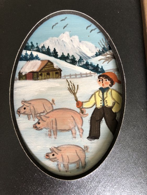 Bauernmalerei Appenzeller Bild Original von A.oder S. Manser (Gebraucht) in flawil für CHF 31.5 ...