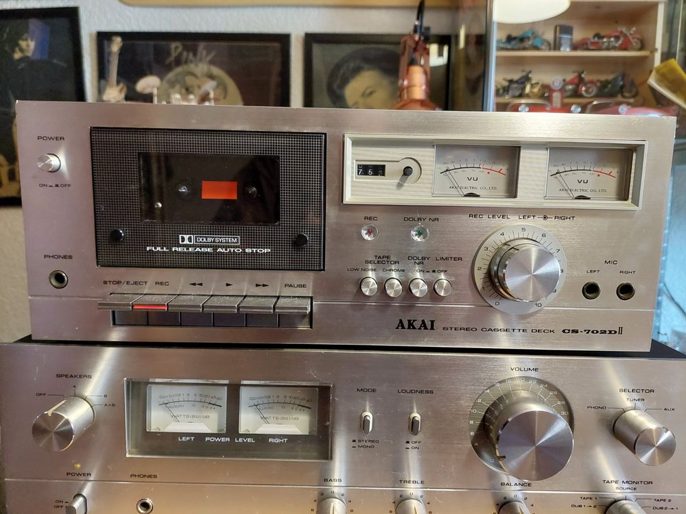 Amplificateur Akai AM-2450/ platine cassette Akai CS 702D (Gebraucht ...
