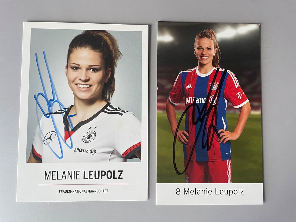 Autographes Melanie Leupolz FC Bayern (Gebraucht) in Leytron für CHF 8 ...