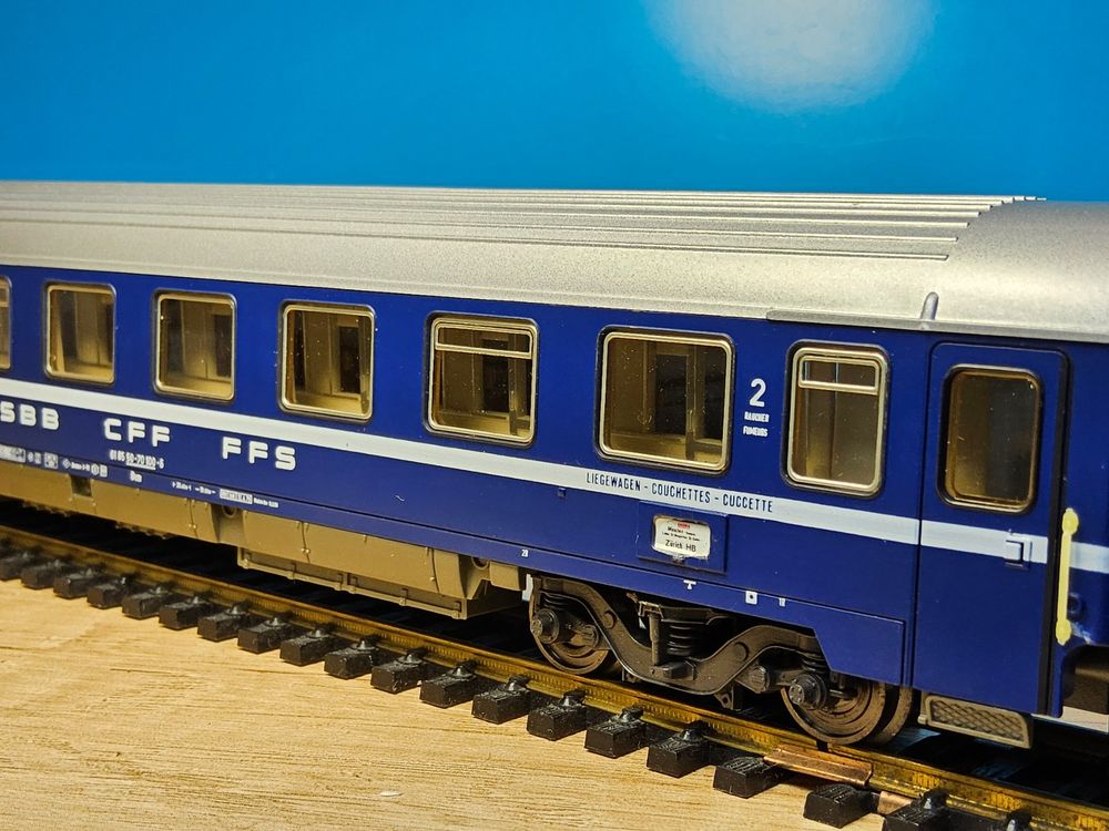 Roco 54234 A __ SBB Liegewagen Eurofima __ Spur H0 (Gebraucht) in Uerikon für CHF 34 – mit ...