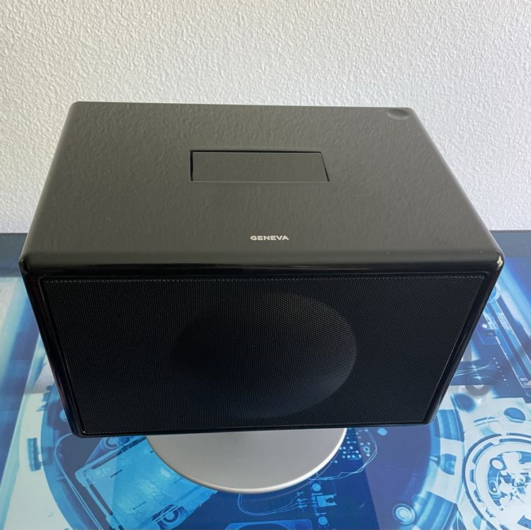 Geneva Sound System Model S - Schwarz mit Fuss - Topzustand! | Acheter ...
