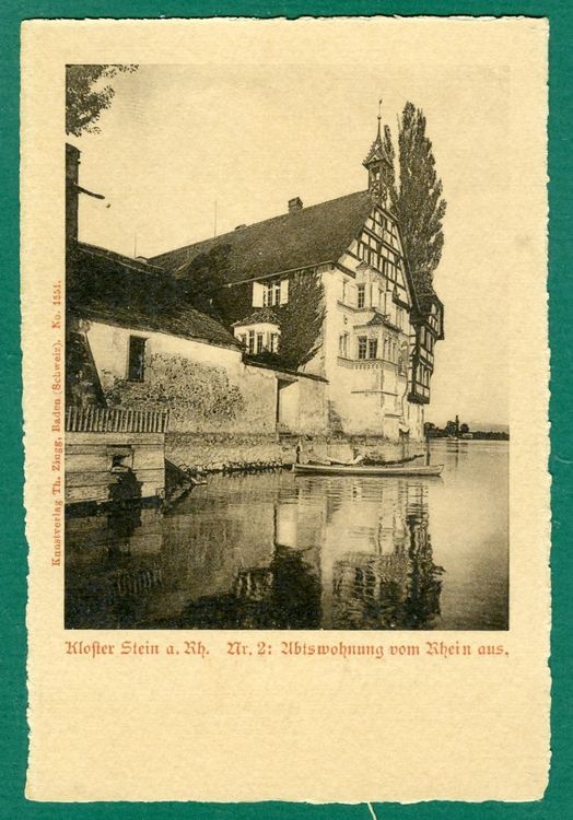 Kloster Stein am Rhein um 1900 (Gebraucht) in Sargans für CHF 1 – mit Lieferung auf Ricardo kaufen