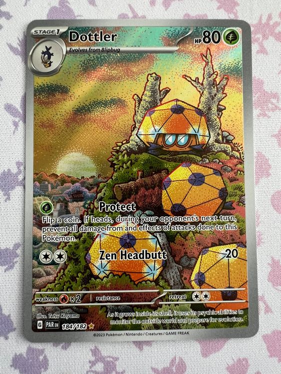 🇬🇧 Dottler | Pokemon Paradox Rift | PAR 184/182 (EN) (Neu (gemäss ...