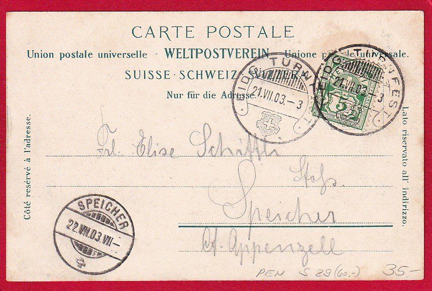 AK ZÜRICH THEATERSTRASSE, STEMPEL EIDG. TURNFEST 1903 | Kaufen auf Ricardo