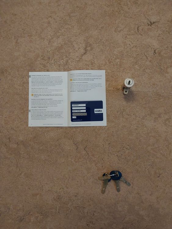 KABA 20 Zylinder mit 4 Schlüssel | Kaufen auf Ricardo