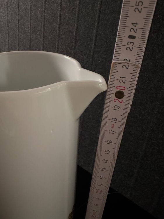 Thomas bei Rosenthal Porzellan Wasser-Krug, weiss-gold (Gebraucht) in ...