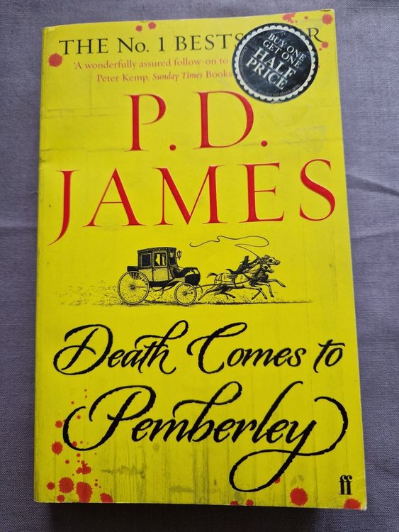 P.D. James Death Comes to Pemberley Thriller Jane Austin | Kaufen auf ...