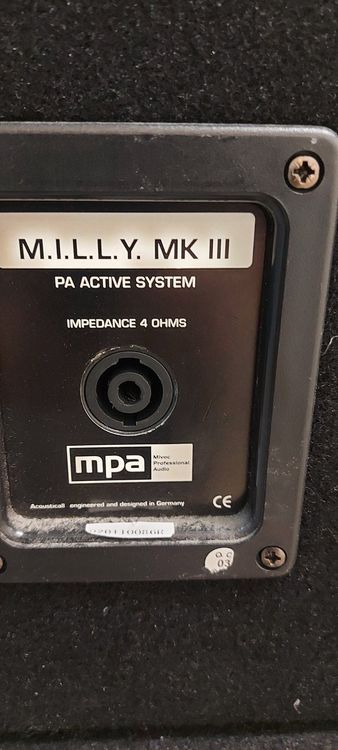 MPA M.I.L.L.Y. 2.0 MK III" Aktiv 1 Subwoofer, 2 Satelliten (Gebraucht ...