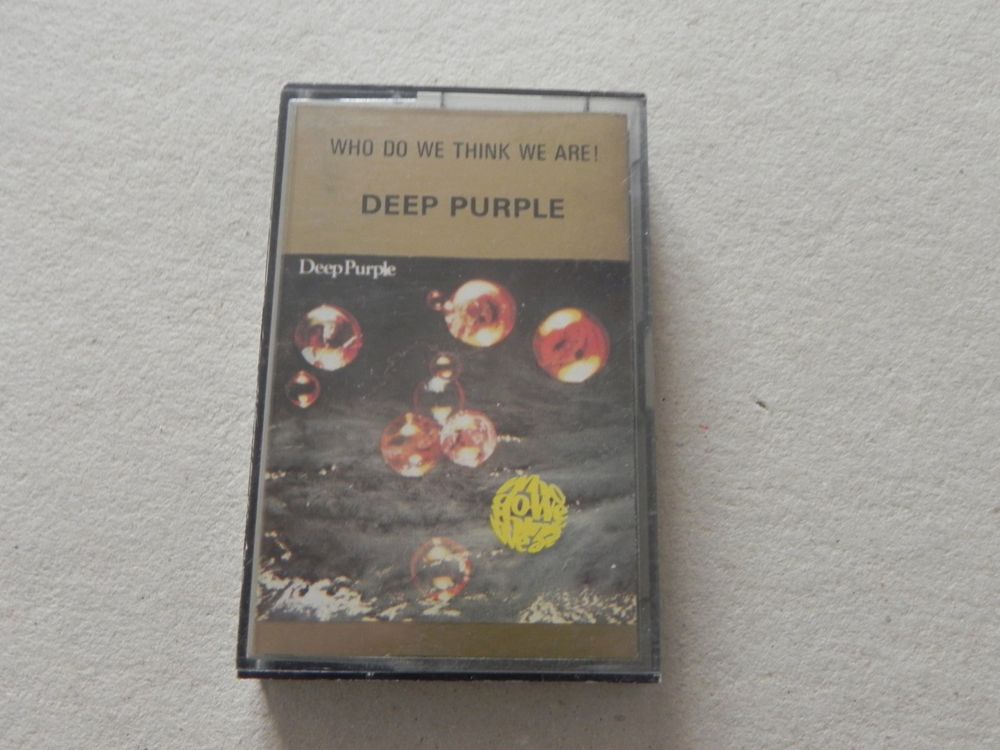 MC engl. Rock Band Deep Purple ca. 1973 Who do we Think are (Neu und ...