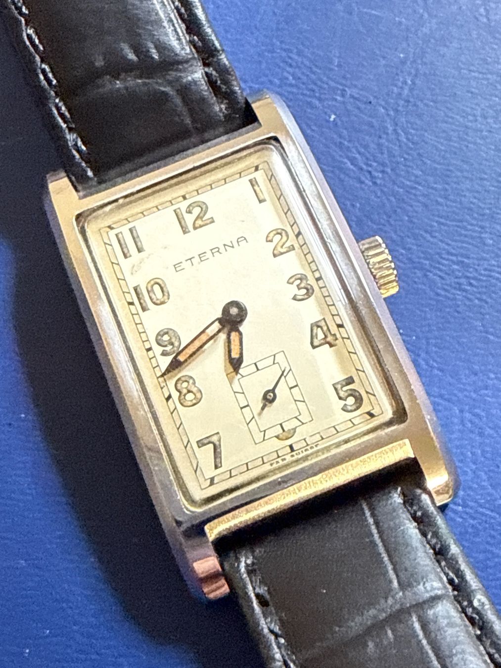 Eterna Tank Vintage 22 mm/38 mm top Zustand (Gebraucht) in Pfeffingen ...