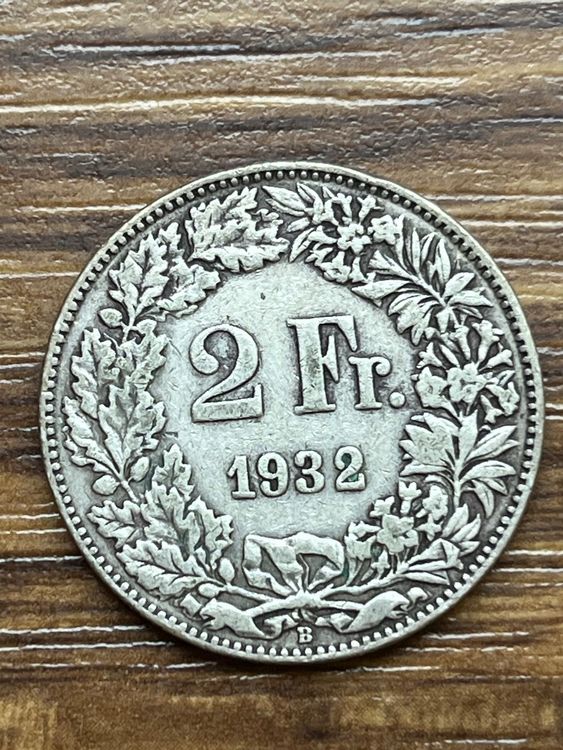 2 Franken 1932 | Kaufen auf Ricardo