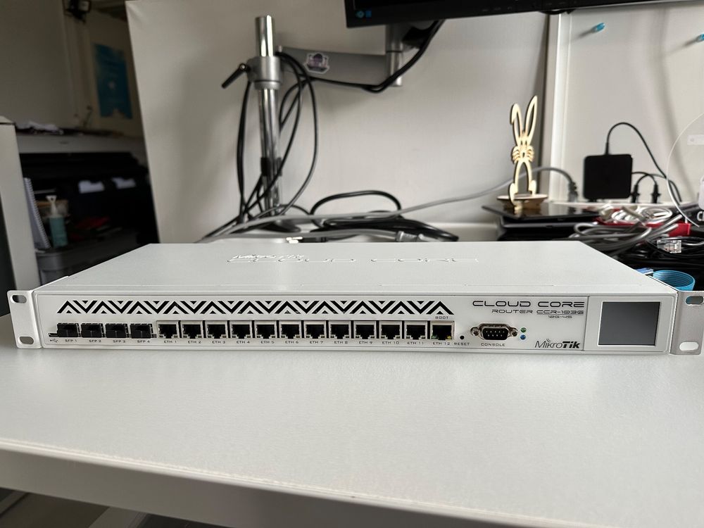 MIKROTIK VPN CLOUD CORE ROUTER CCR1036 12G-4S (Gebraucht) in Uitikon ...