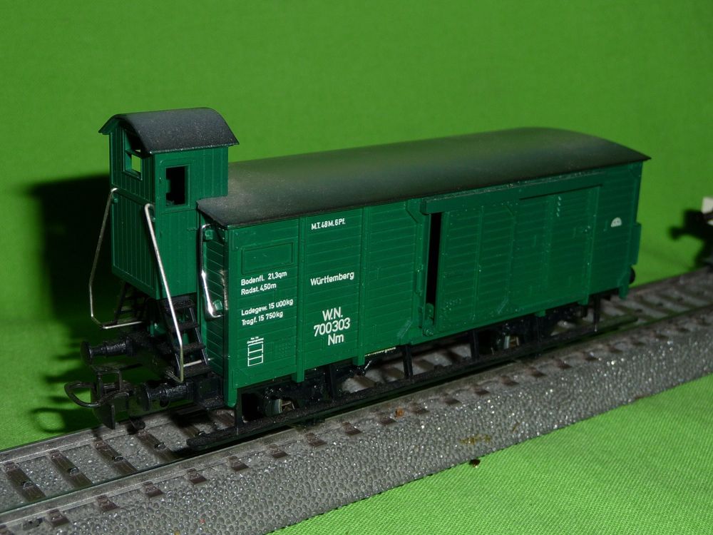 Würrtemberger W.N 700303 gedeckter Güterwagen Märklin 4679 (Gebraucht ...